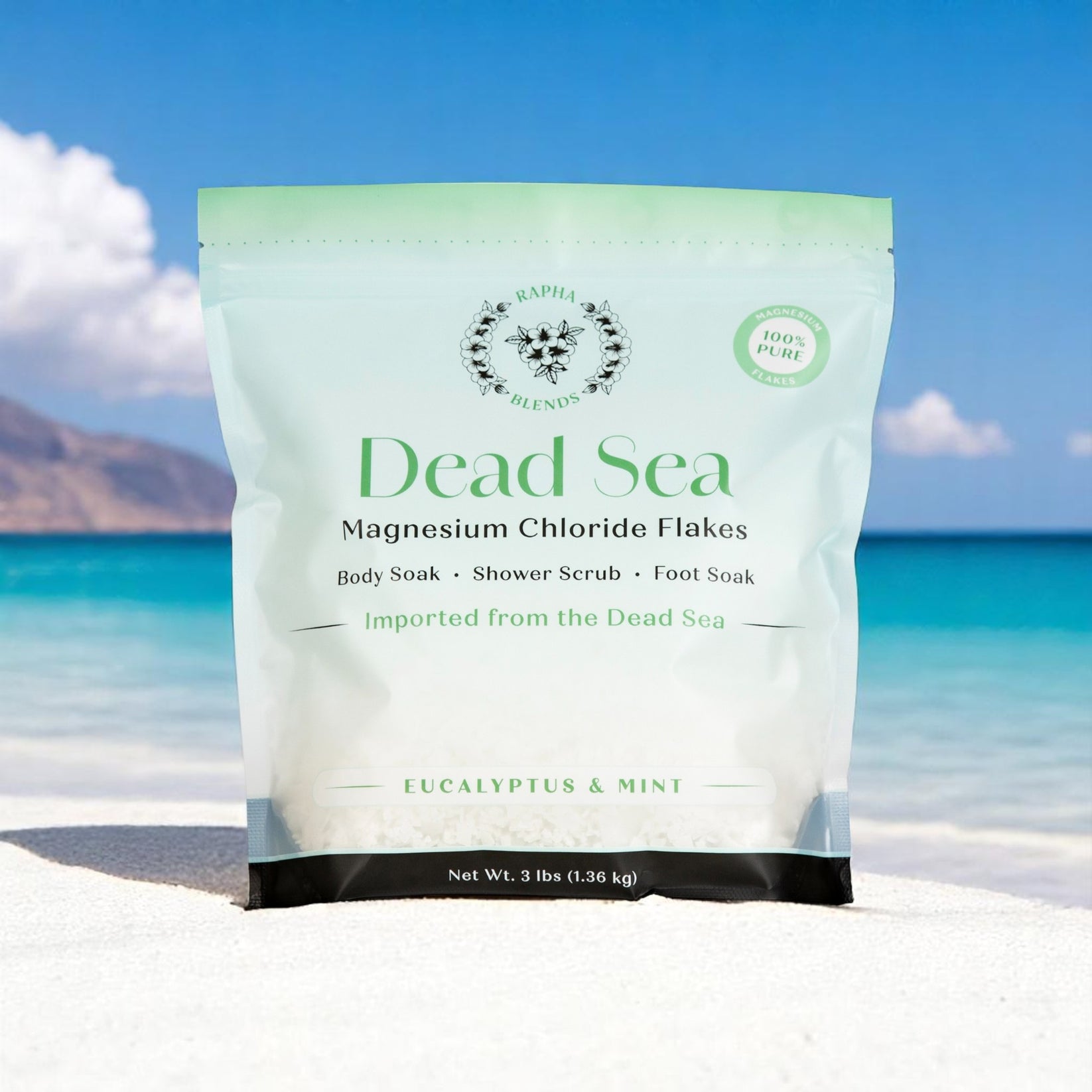 Dead Sea Magnesium Bath Flakes – Rapha Blends
