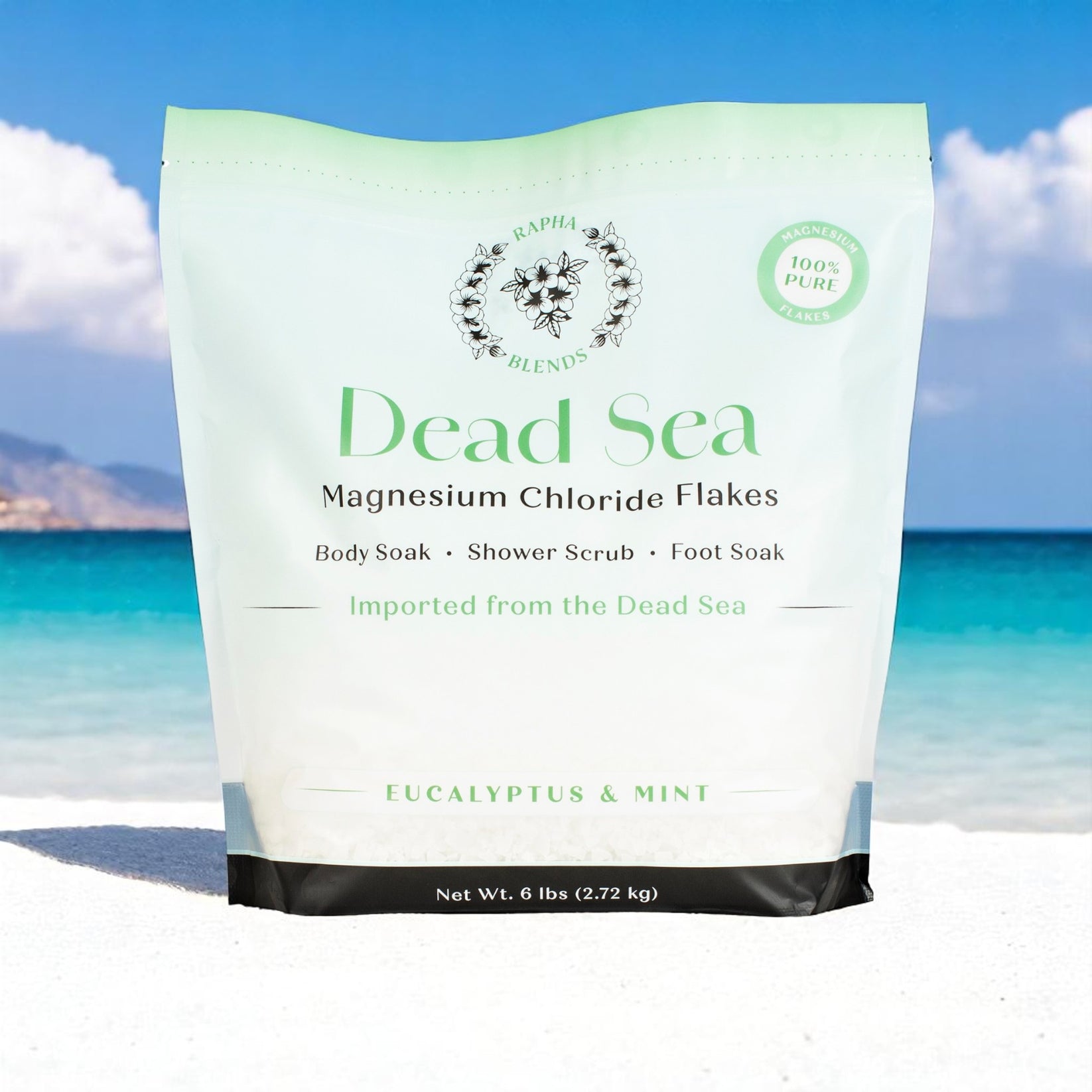 Dead Sea Magnesium Bath Flakes – Rapha Blends
