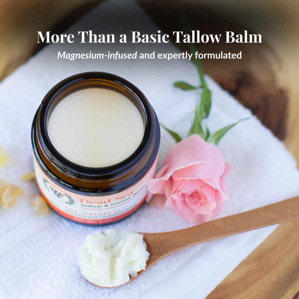 Magnesium Infused Tallow & Honey Balm – Rapha Blends