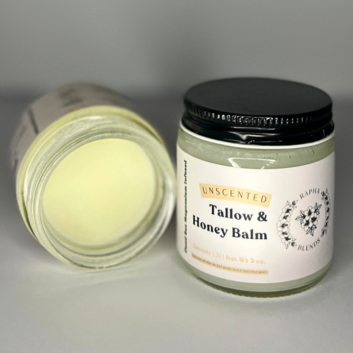 Magnesium Infused Tallow + Honey Balm – Rapha Blends