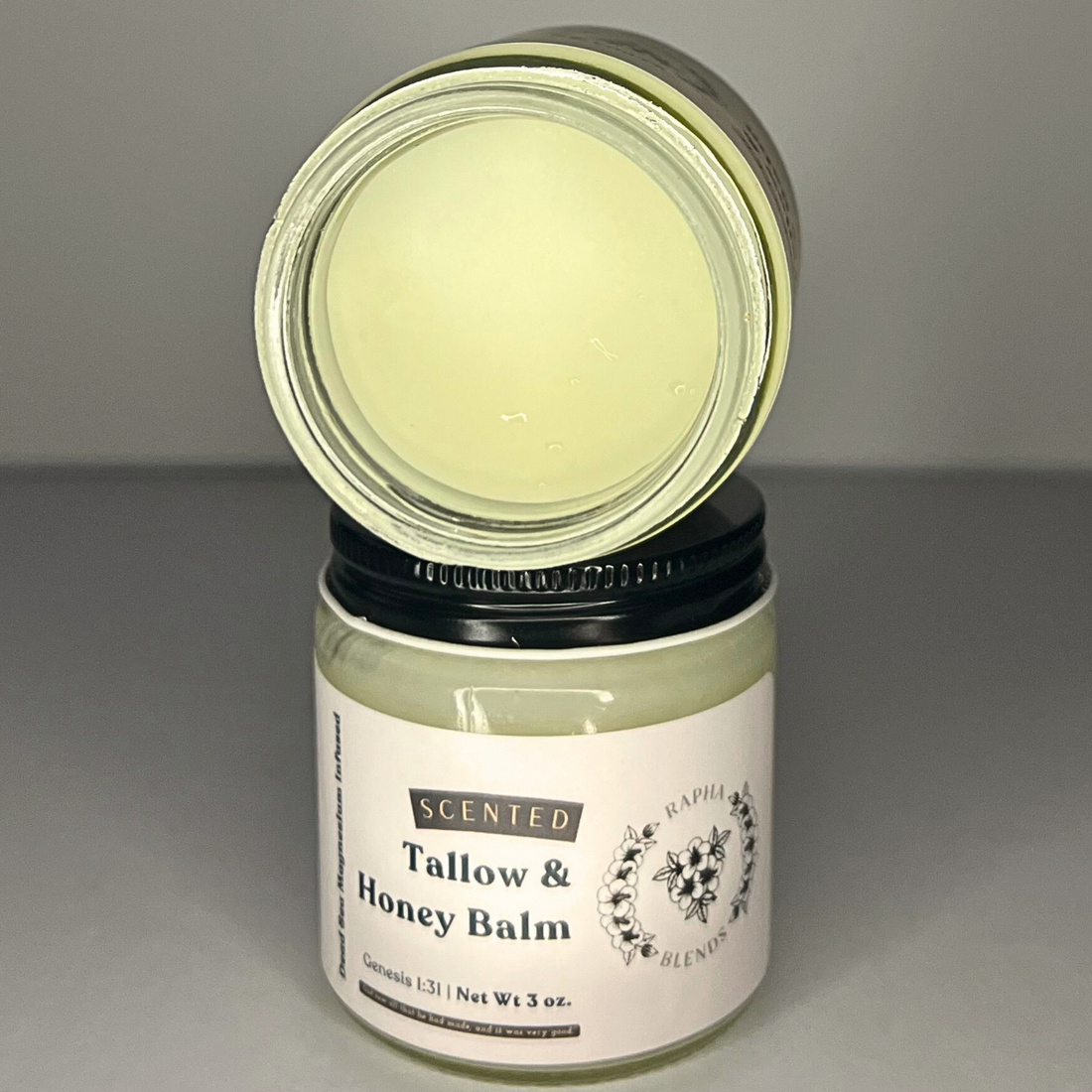 Magnesium Infused Tallow + Honey Balm – Rapha Blends