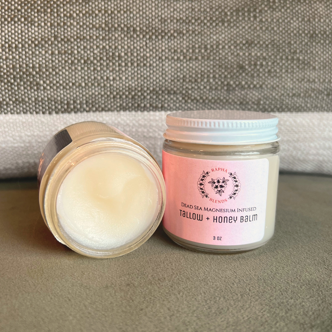 Magnesium Infused Tallow + Honey Balm – Rapha Blends