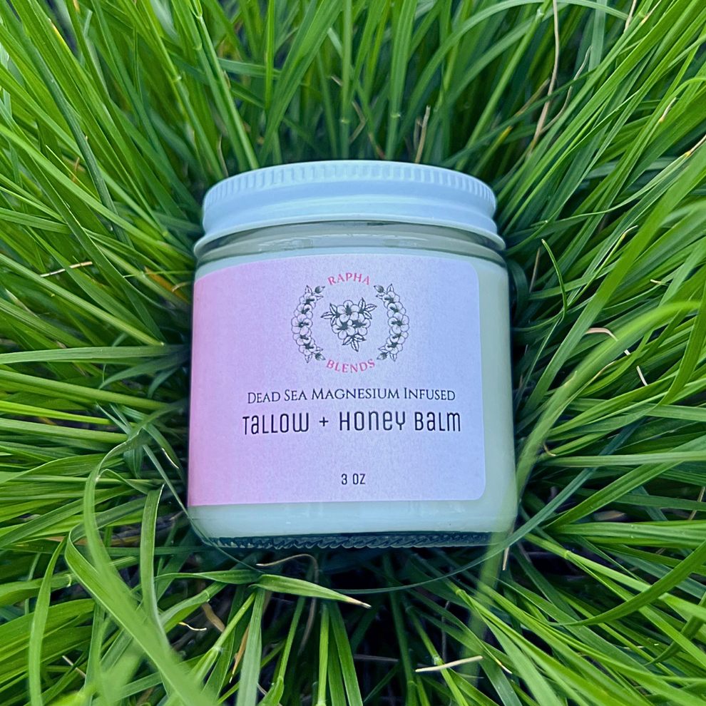 Magnesium Infused Tallow + Honey Balm – Rapha Blends